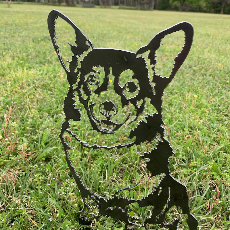 Corgi Statue - Etsy