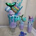 Fake Mermaid Mini Parfaits Fake Parfaits Faux Parfaits - Etsy