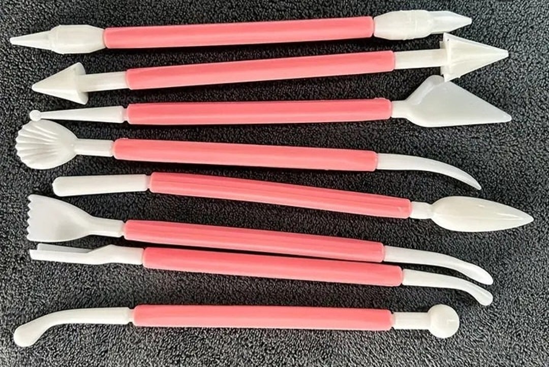 DIY Clay Tools, Large Set of Fake Bake Tools for Detailing on Clay or ...