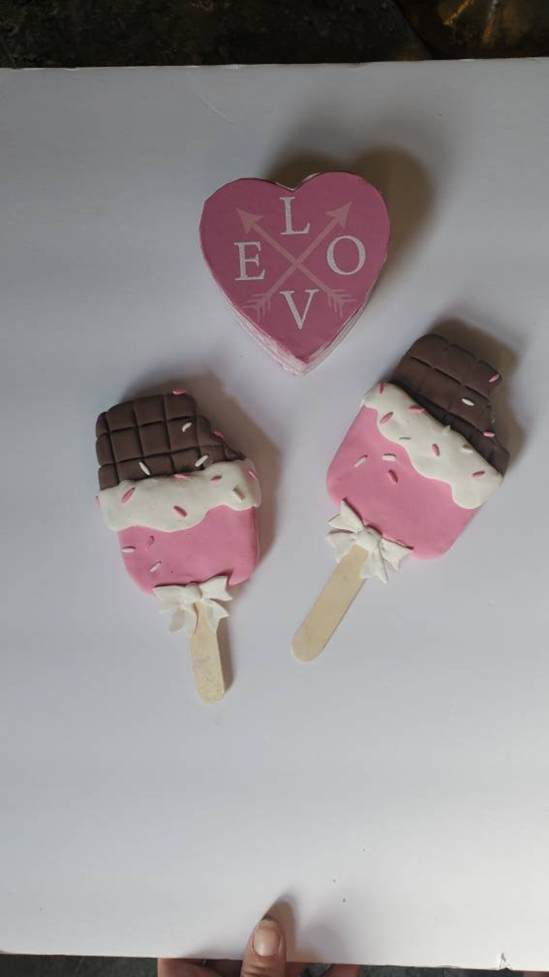 Faux Food Decor, Fake Ice Cream Bar, Faux Ice Cream Bar, Faux Chocolate ...