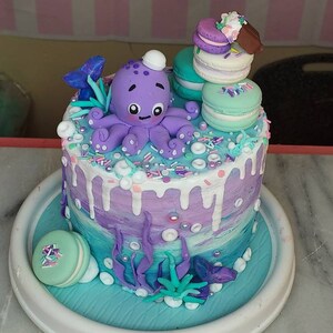 Fake Mermaid Mini Parfaits, Fake Parfaits, Faux Parfaits, Under the Sea ...