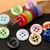 11.5mm Micro Mini Button-4-hole Button-super Tiny Round Plastic Buttons ...