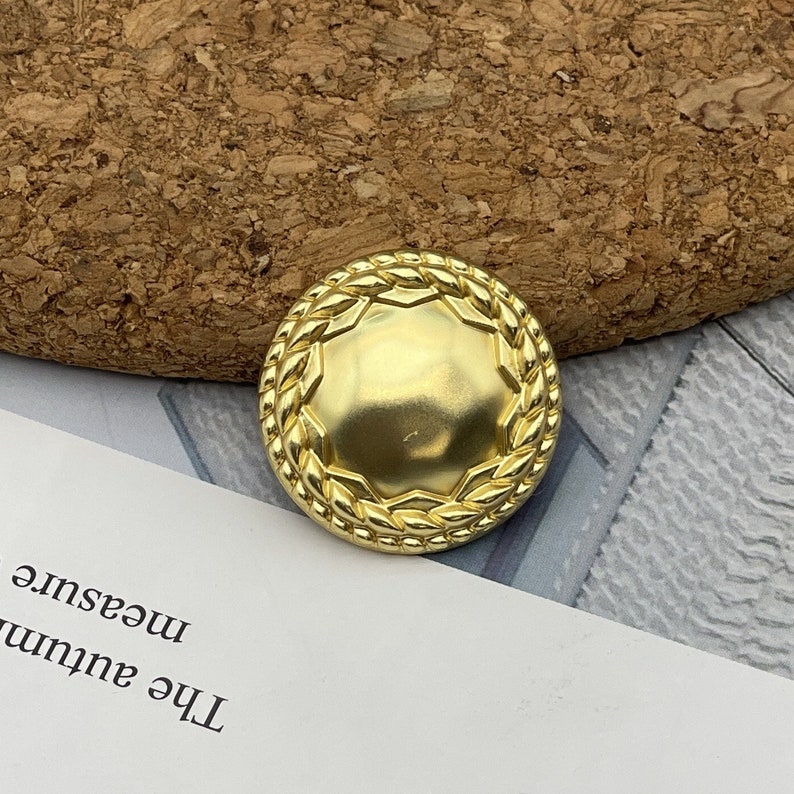 5PC Vintage Buttons Texture Buttonsfashion Coat Button - Etsy