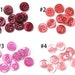 11.5mm Micro Mini Button-4-hole Button-super Tiny Round Plastic Buttons ...
