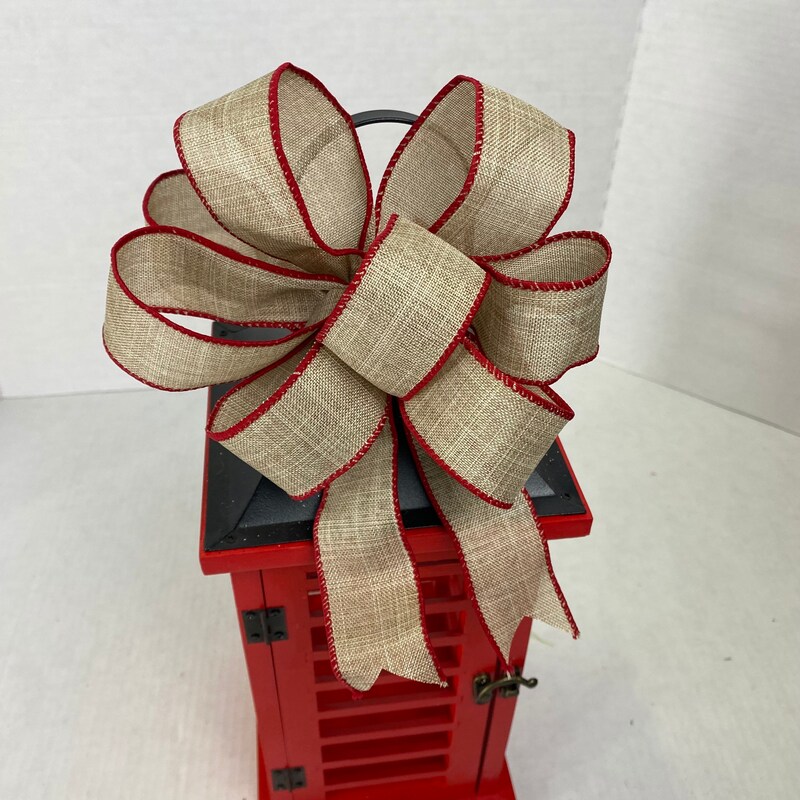 Large Burlap Bow - Etsy