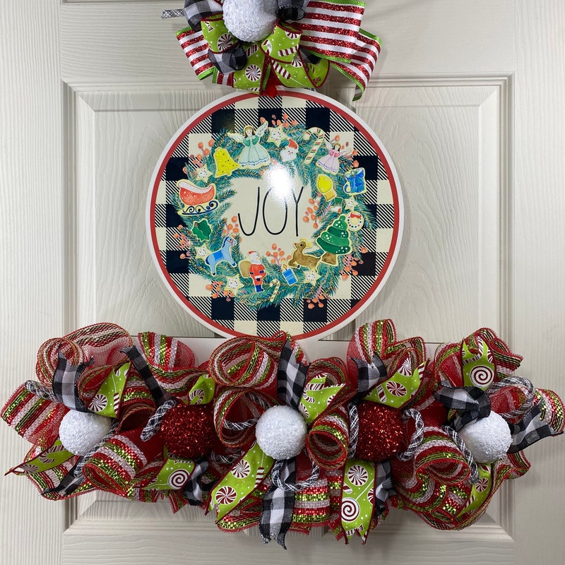 Wreath Rail - Etsy