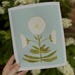 Jaipur Botanical (ivory on Blue) - Etsy