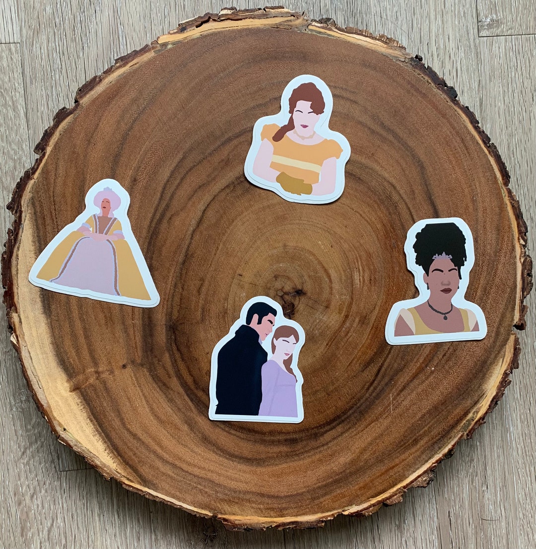 Bridgerton Sticker Pack | 4 Pcs | Digital Illustration - Etsy