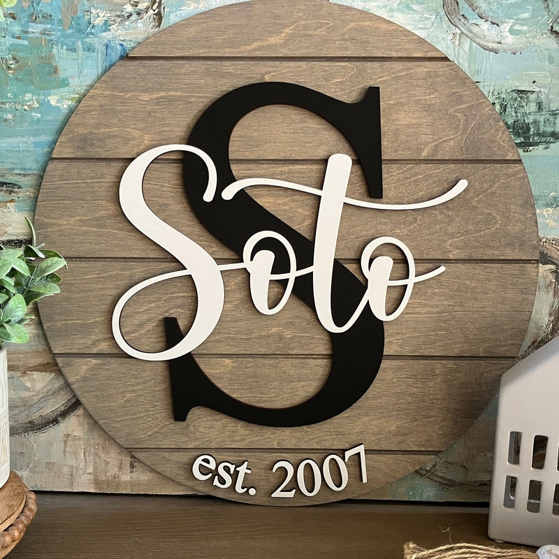 Established Sign - Etsy