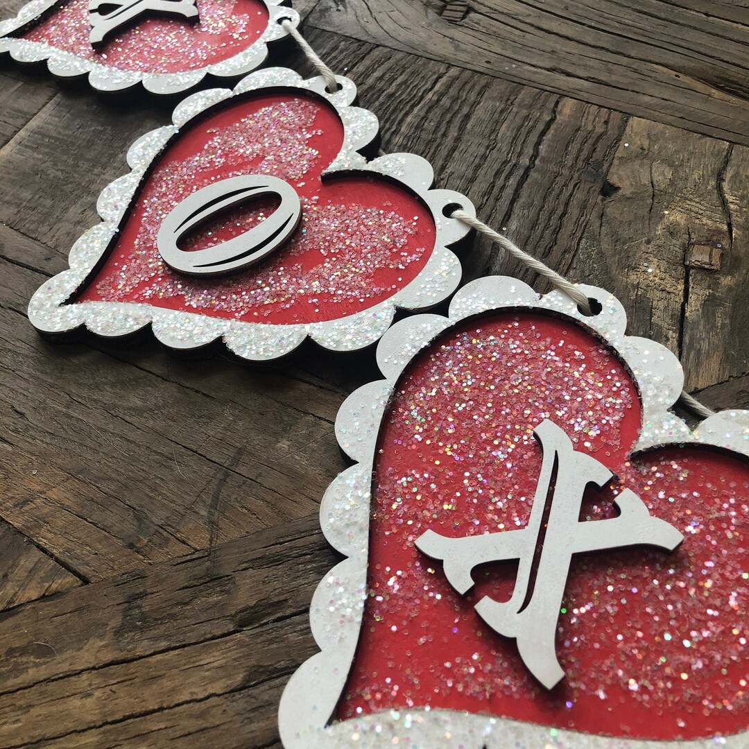 Valentines Day, Valentines Day Decor, Valentines Day Banner, Valentines ...