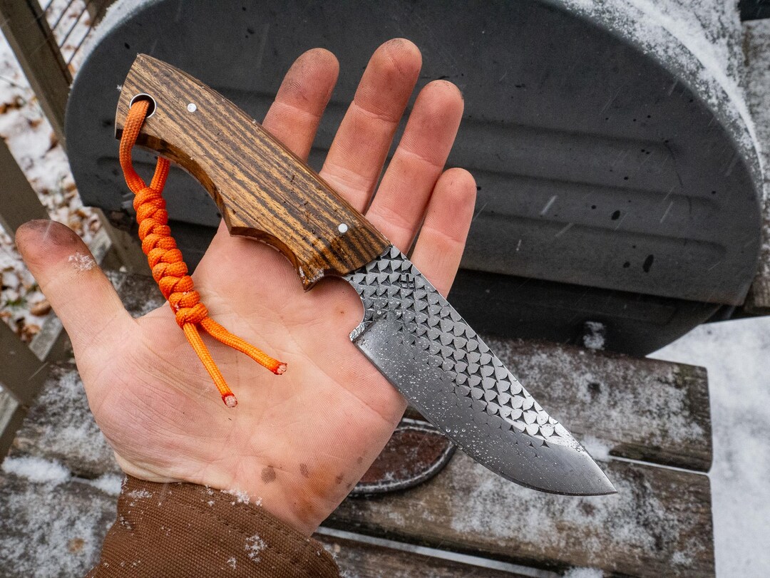 Hand Forged Farrier's Rasp Hunting/camp Knife - Etsy