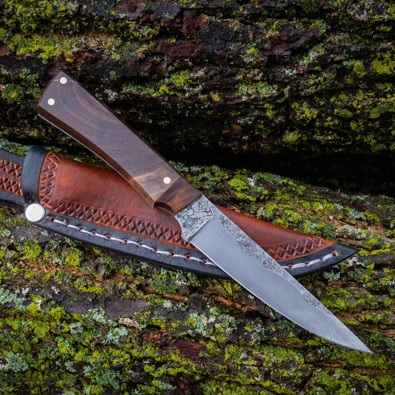 Hand Forged Knife - Etsy