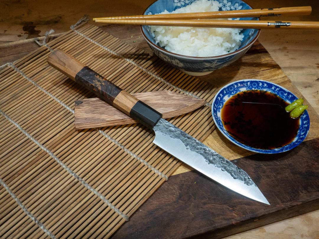 Hand Forged Paring Knife, Hammer Pattern Finish - Etsy