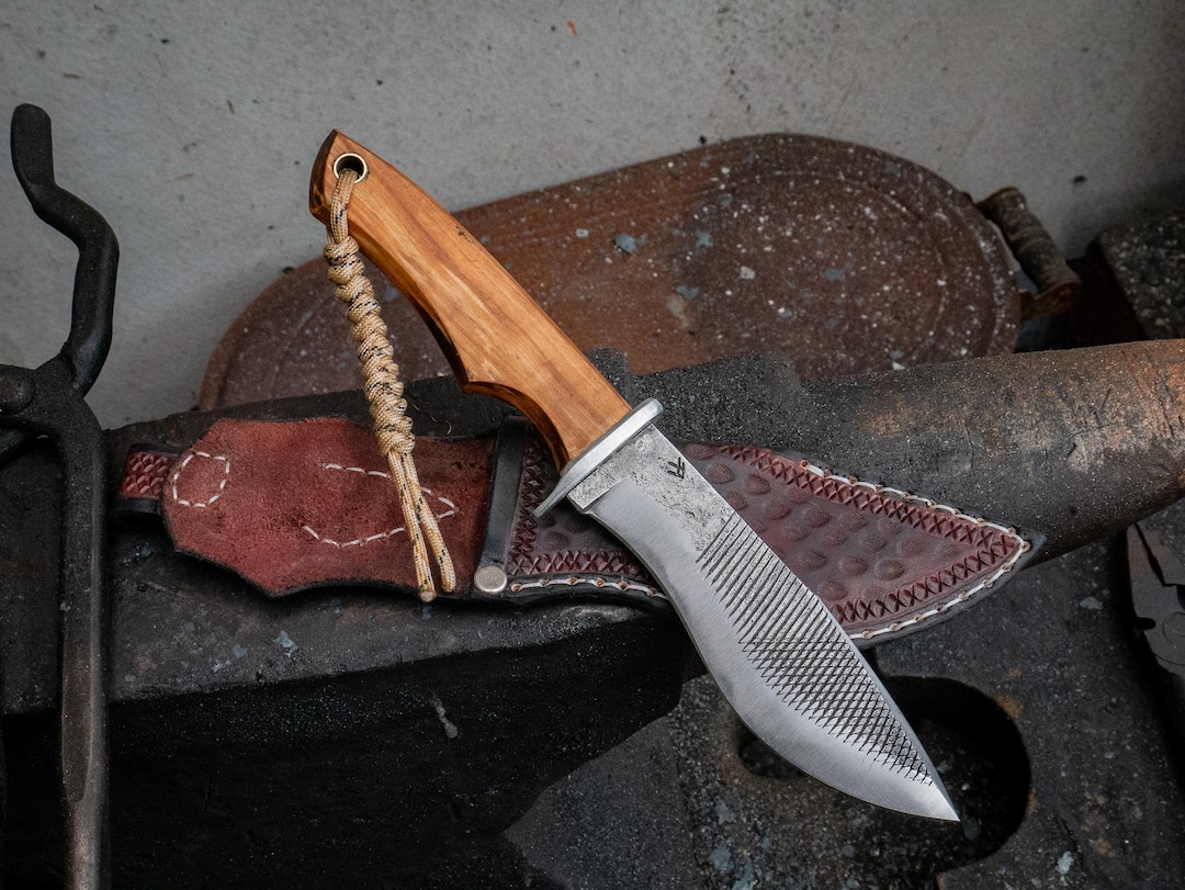 Hand Forged Farrier's Rasp Kukri Style Knife - Etsy