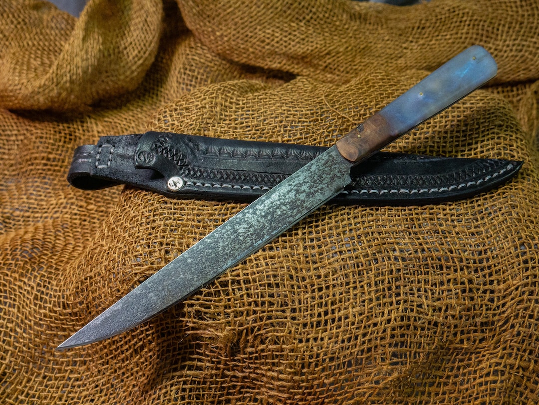 Handmade Filet Knife, Fishing Knife, Recycled Bandsaw Blade - Etsy