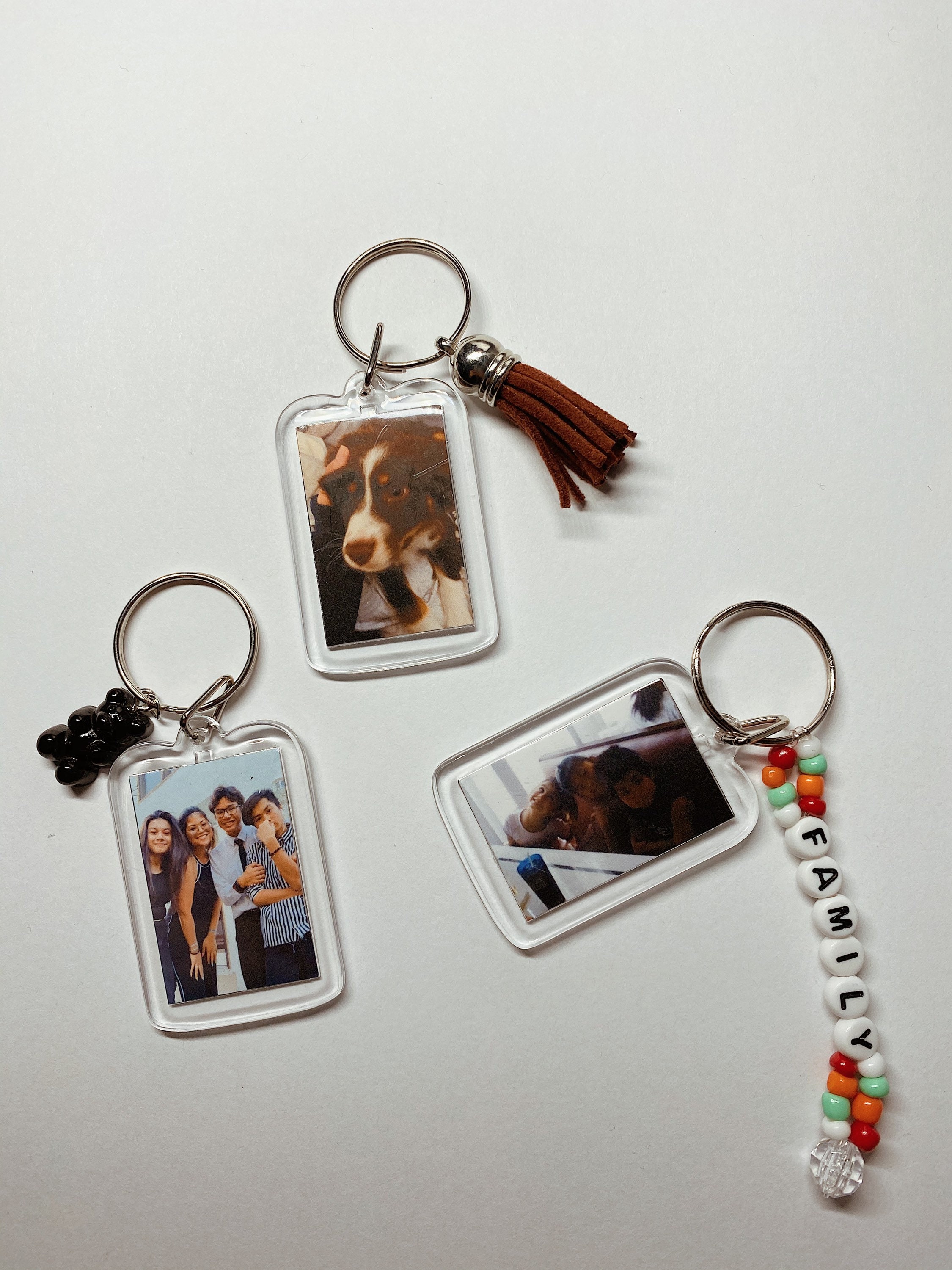 Personalized Photo Keychain - Etsy