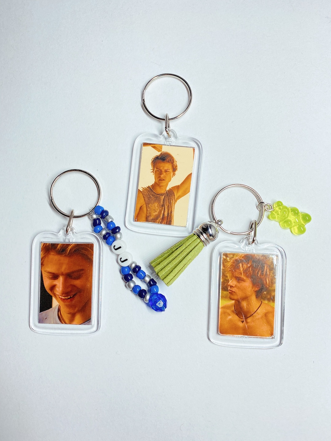 Jj Photo Keychain - Etsy