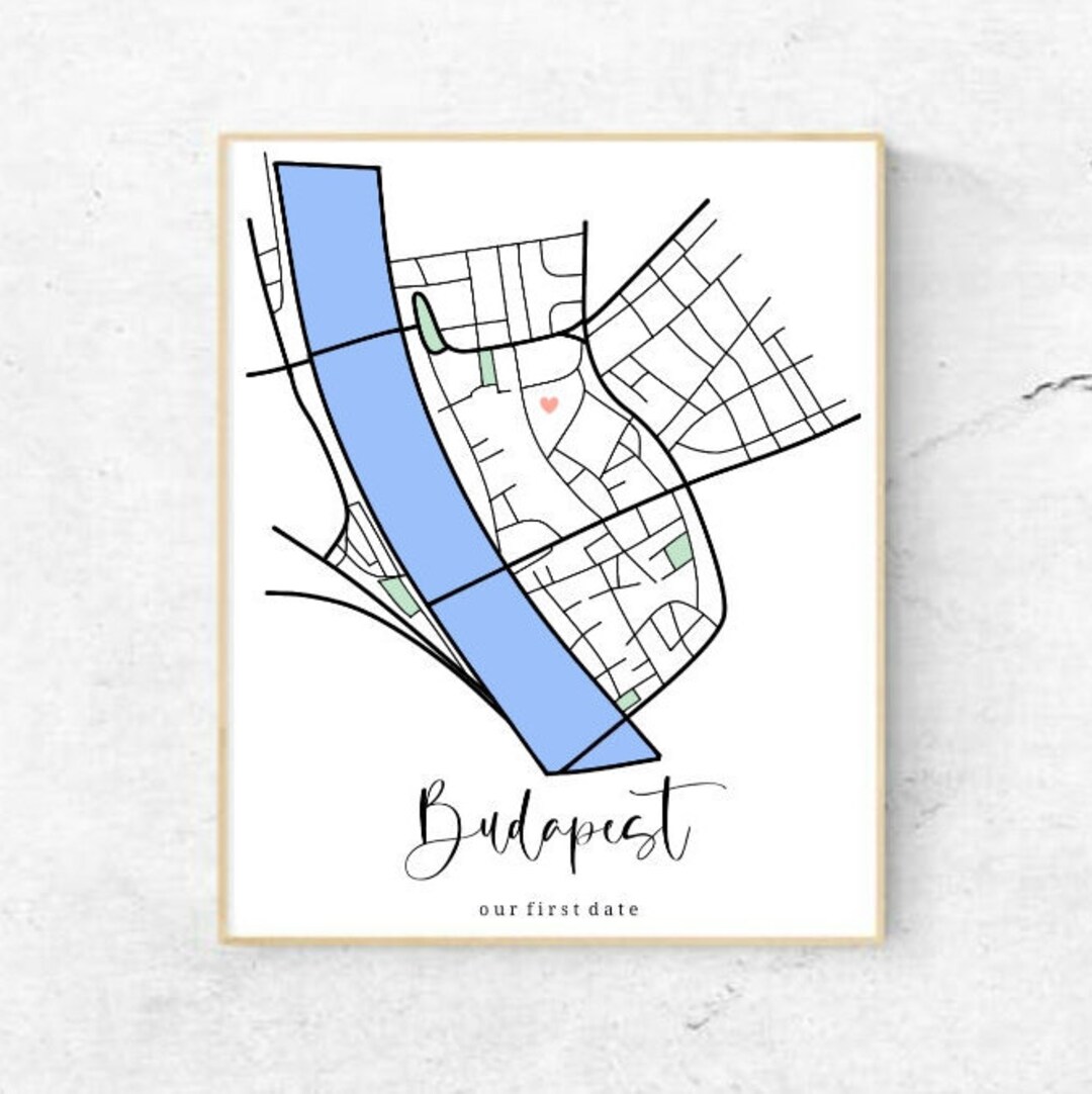 Personalized Location City Map - Etsy