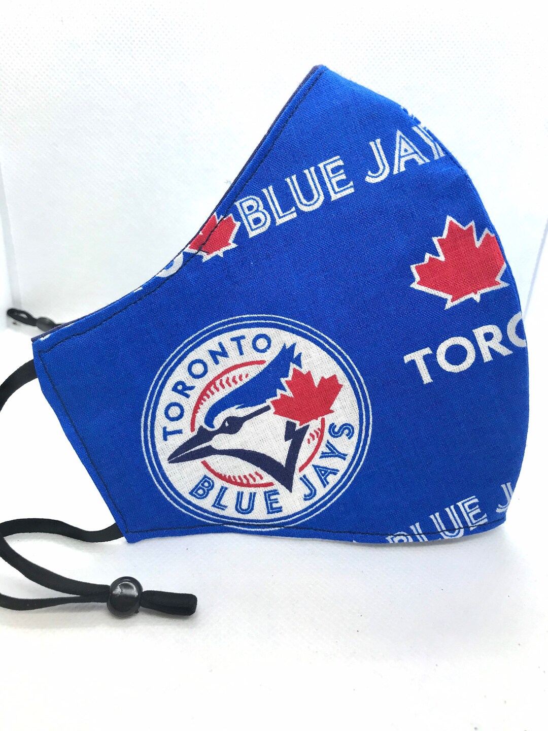 Blue Jays Face Mask: Reversible 3-layer Cotton, Adjustable - Etsy Canada