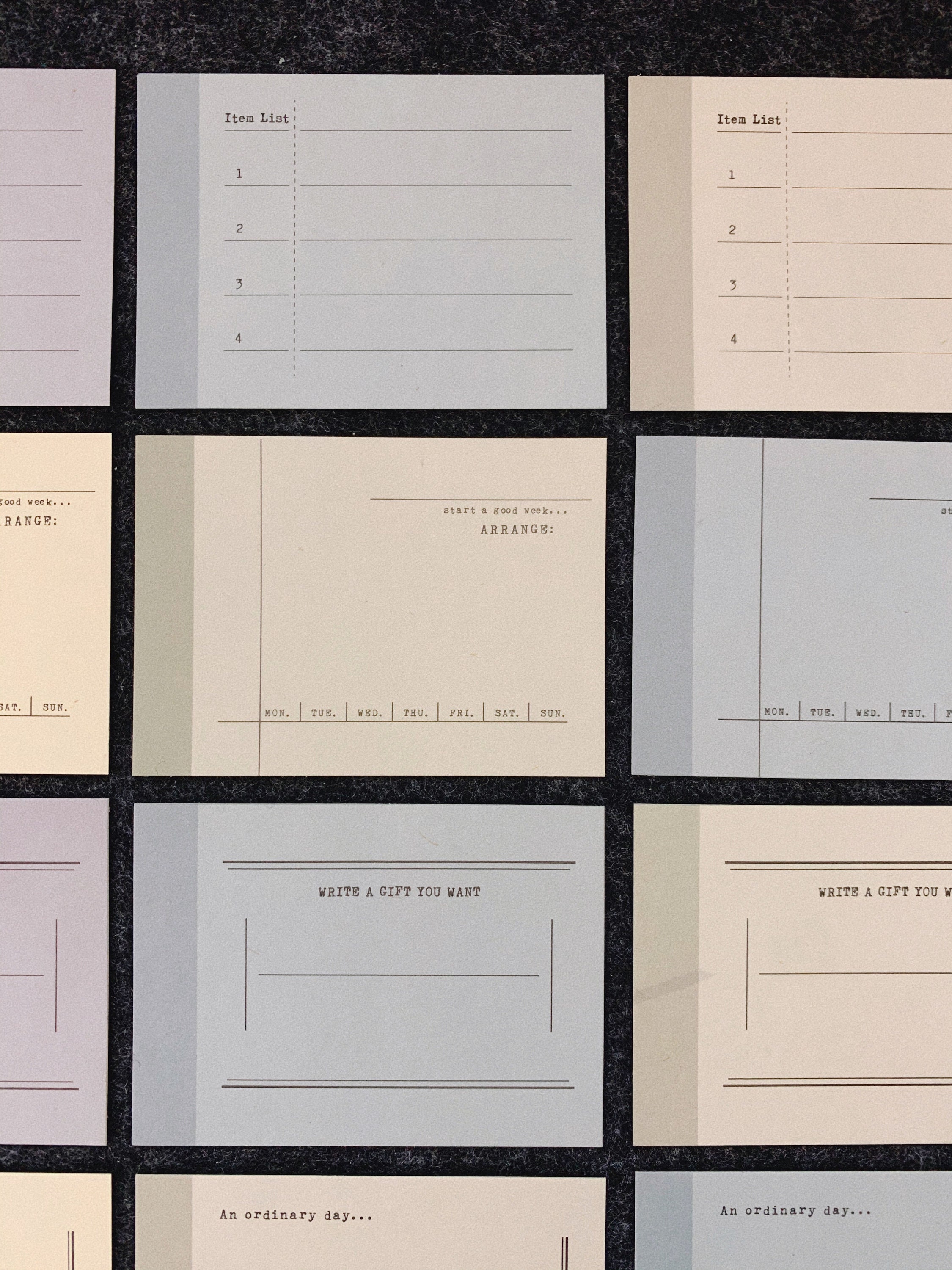 16 PCS Note Card Set Everyday Card Multi-purpose Cards - Etsy UK