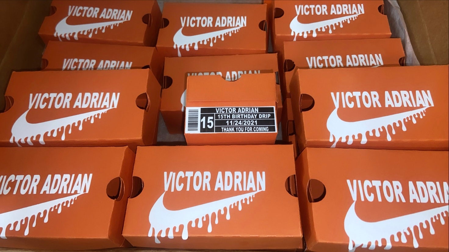 Mini Sneaker Box Party Favor Please Read Description - Etsy