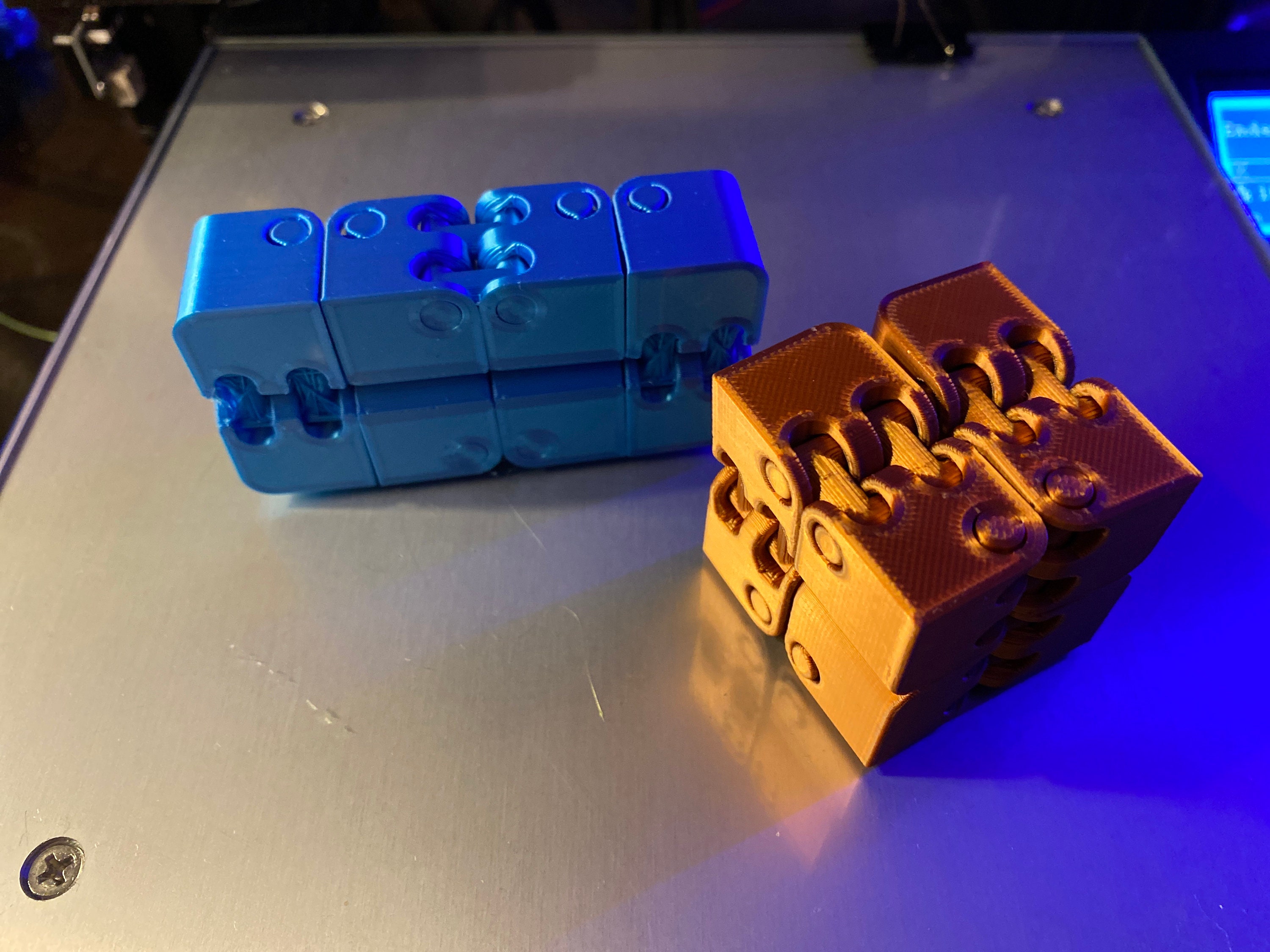 Fidget Cube 3d Printed Etsy