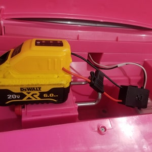Power Wheels Quick Disconnect for a 20v Lithium Dewalt Battery - Etsy