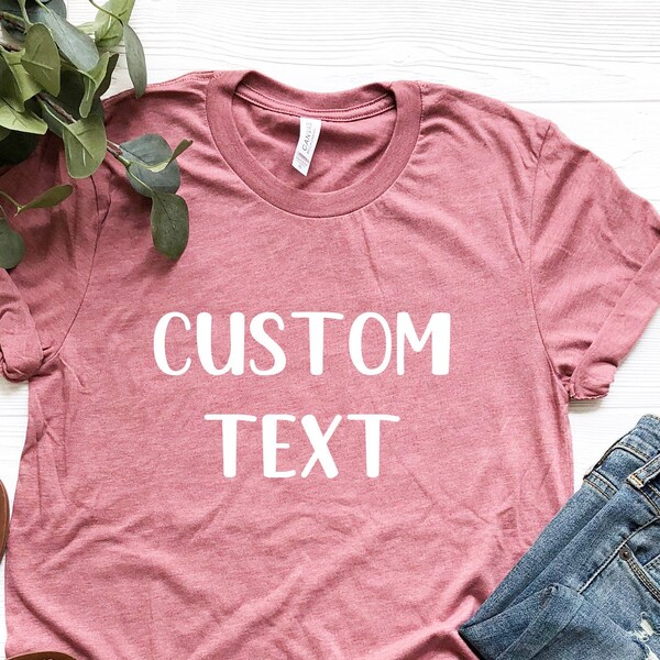 Custom Shirts - Etsy