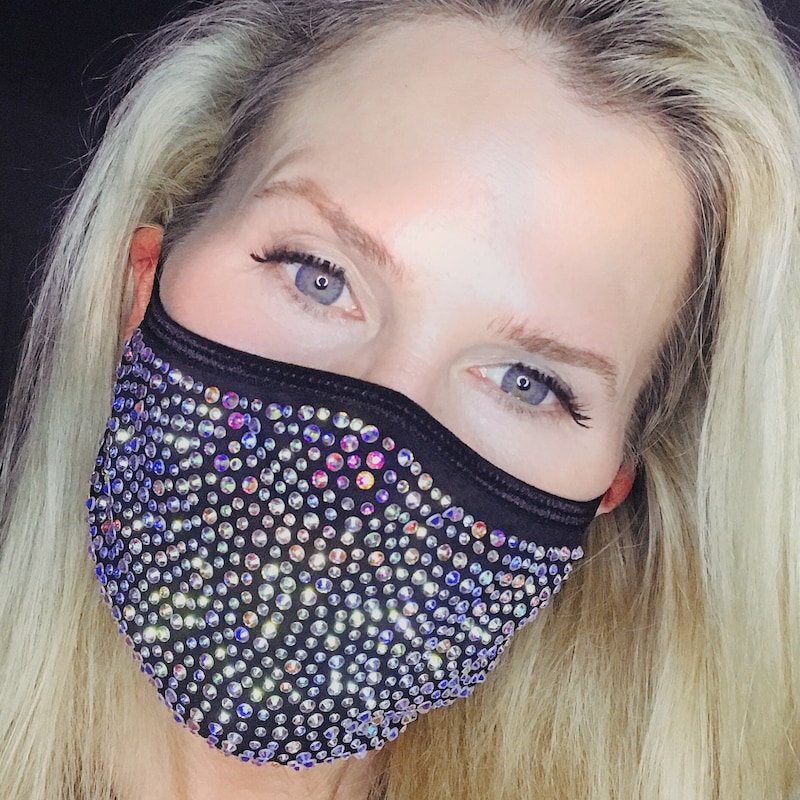Bling Mask - Etsy