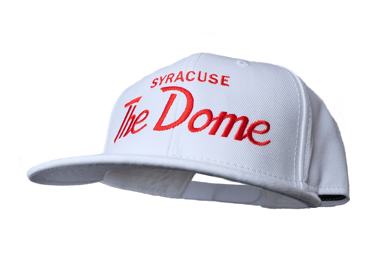 Syracuse 90s Hat the Dome Vintage-style Embroidered White Snapback Cap ...