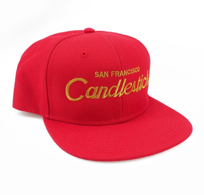 San Francisco 90s Football Hat | Candlestick Park Vintage Style ...