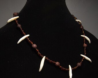 Coyote Tooth Necklace - Etsy