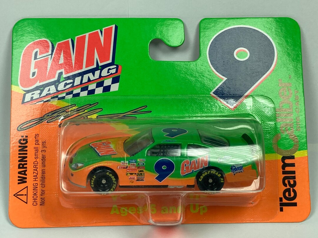 Jeff Burton NASCAR Gain Racing Team Caliber Jeff Burton 1:64 Die Cast ...