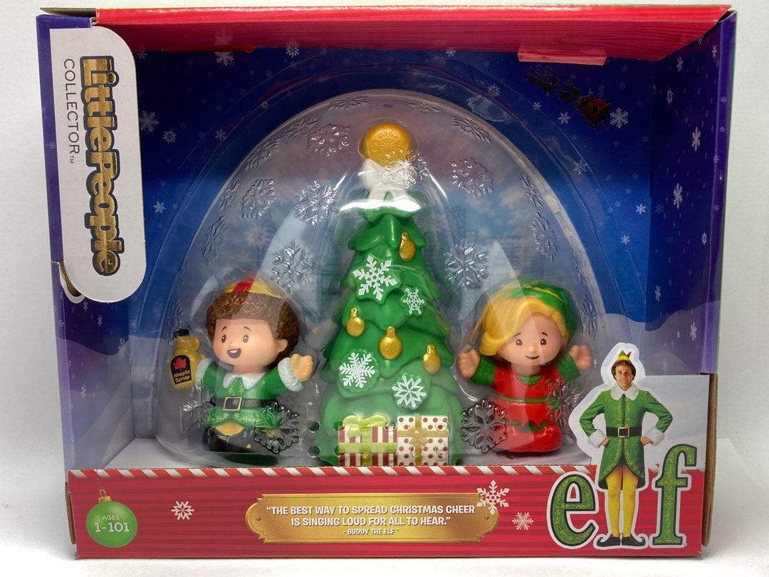 Fisher Price Little People Collector ELF Movie NEW Figure Set Christmas ...