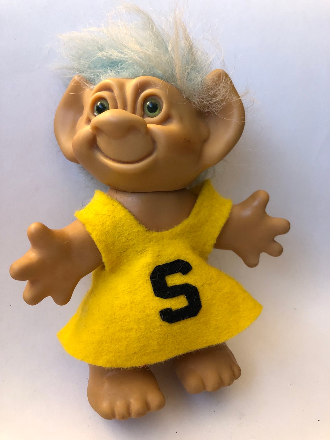 1960s Troll Doll Uneeda Wishnik Vintage Cheerleader Troll Doll With ...