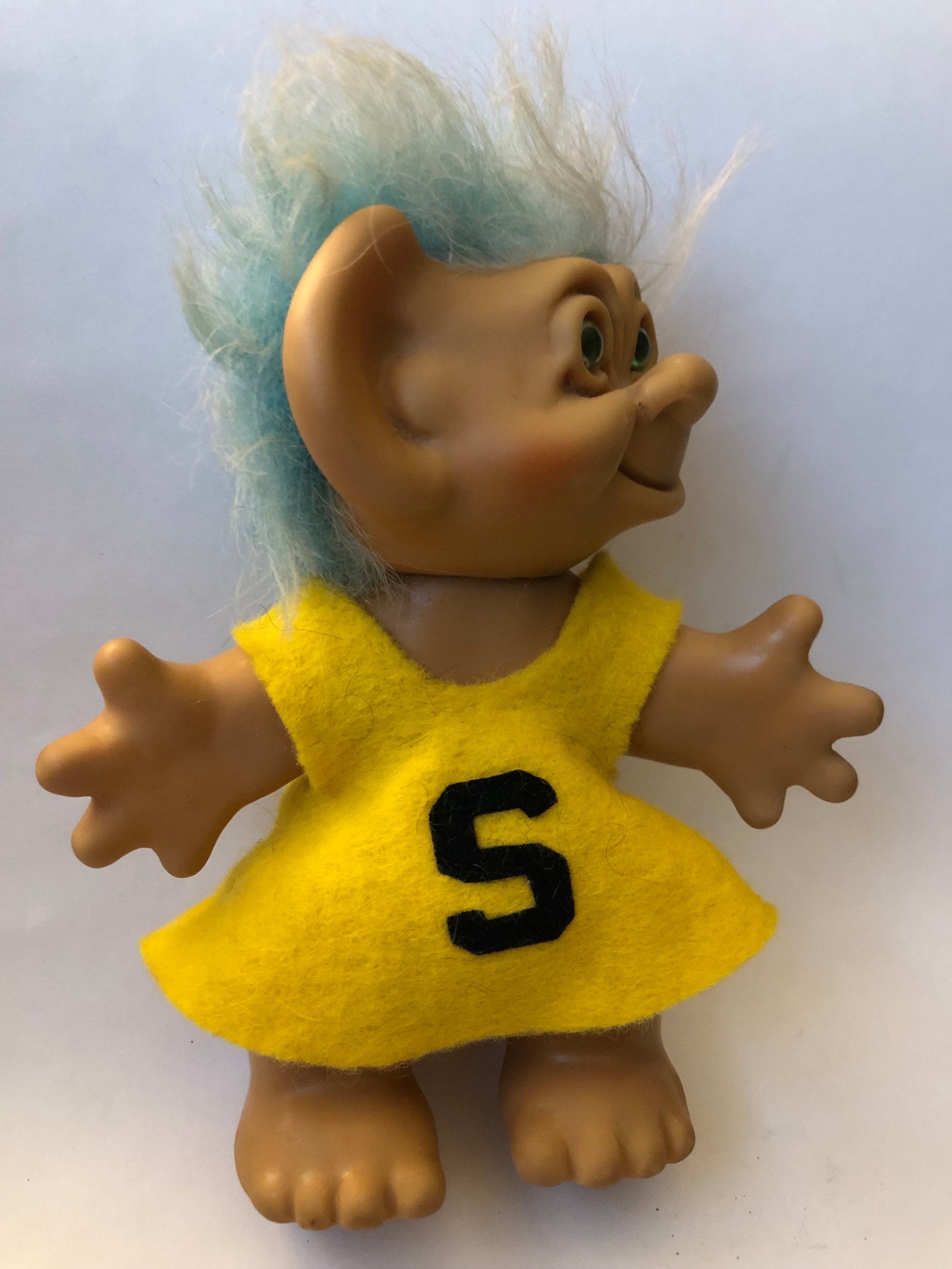 1960s Troll Doll Uneeda Wishnik Vintage Cheerleader Troll Doll With ...
