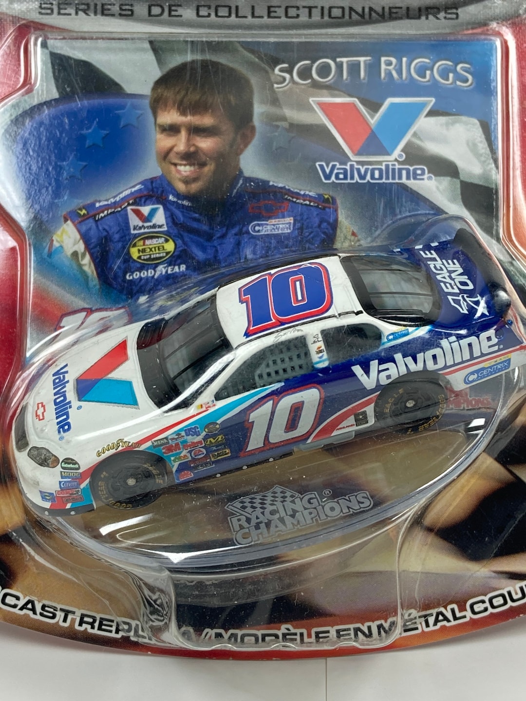 Scott Riggs NASCAR Racing Champions 1/64 #10 Valvoline Collectors ...
