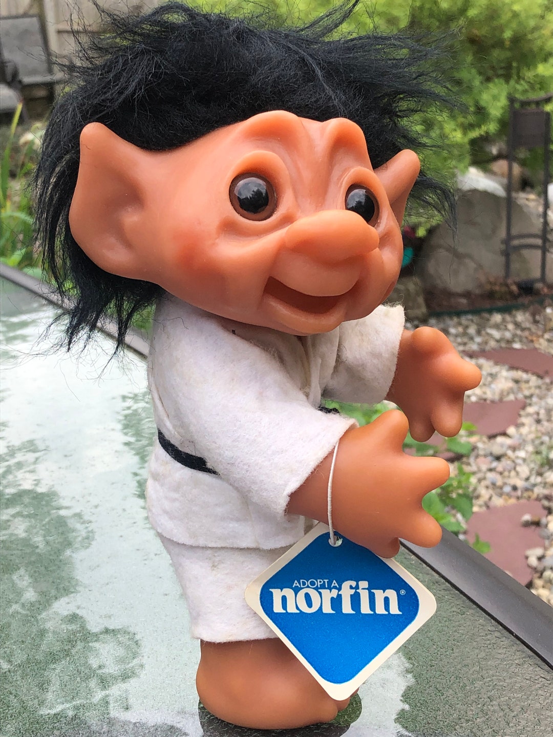 Vintage 9 Thomas Dam 1977 Karate Kid Style 6056 Troll With Pointed Ears ...