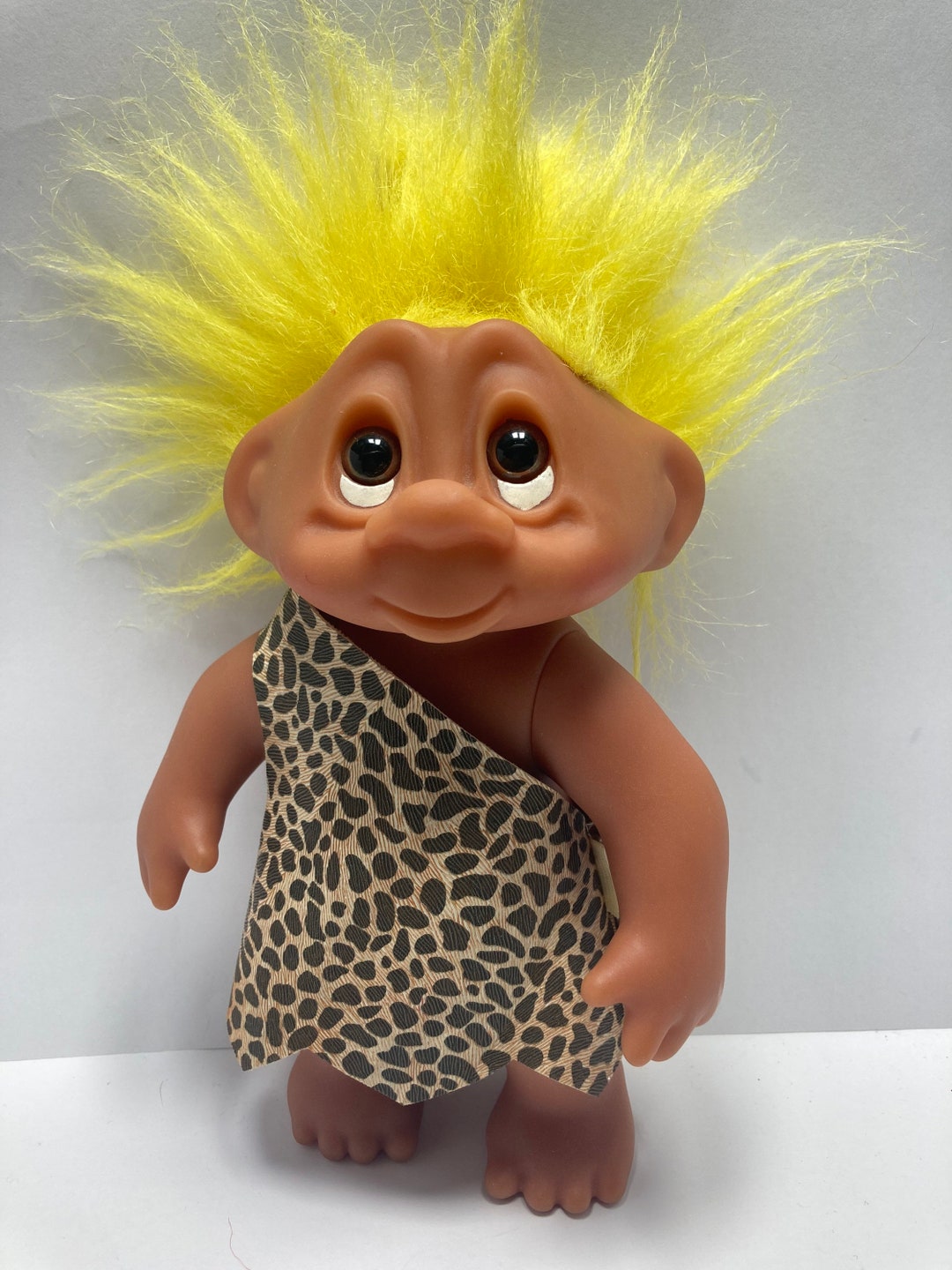 Troll Thomas DAM Troll Vintage Troll Doll 9” Dam Rare 1990 Caveman ...