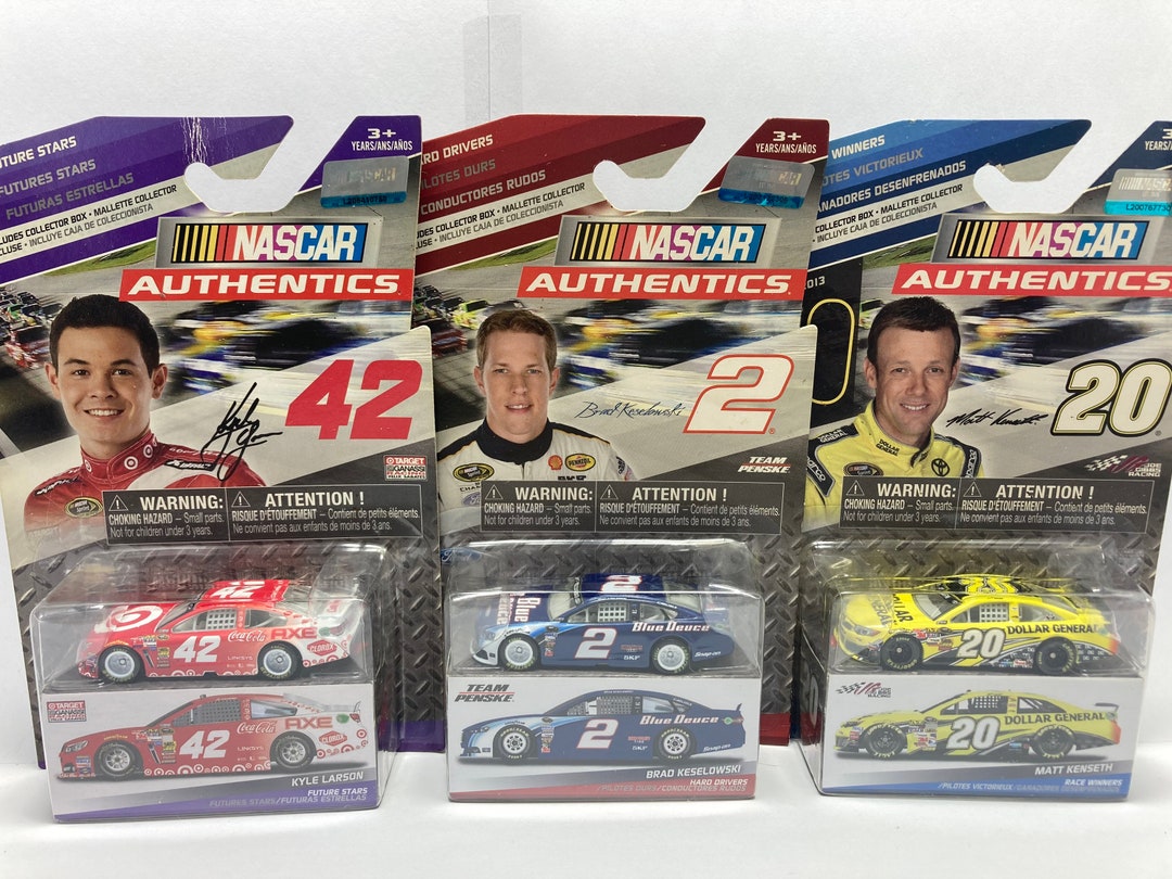 Nascar Authentics 1/64 Die Cast You Choose Driver Kenseth, Larson, or ...