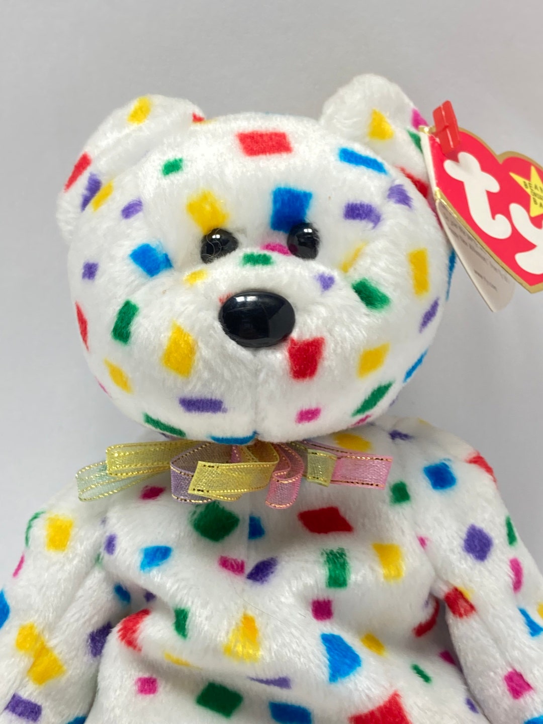 RARE TY Beanie Baby TY2K the Bear With Multiple Tag Errors 1999/2000 ...