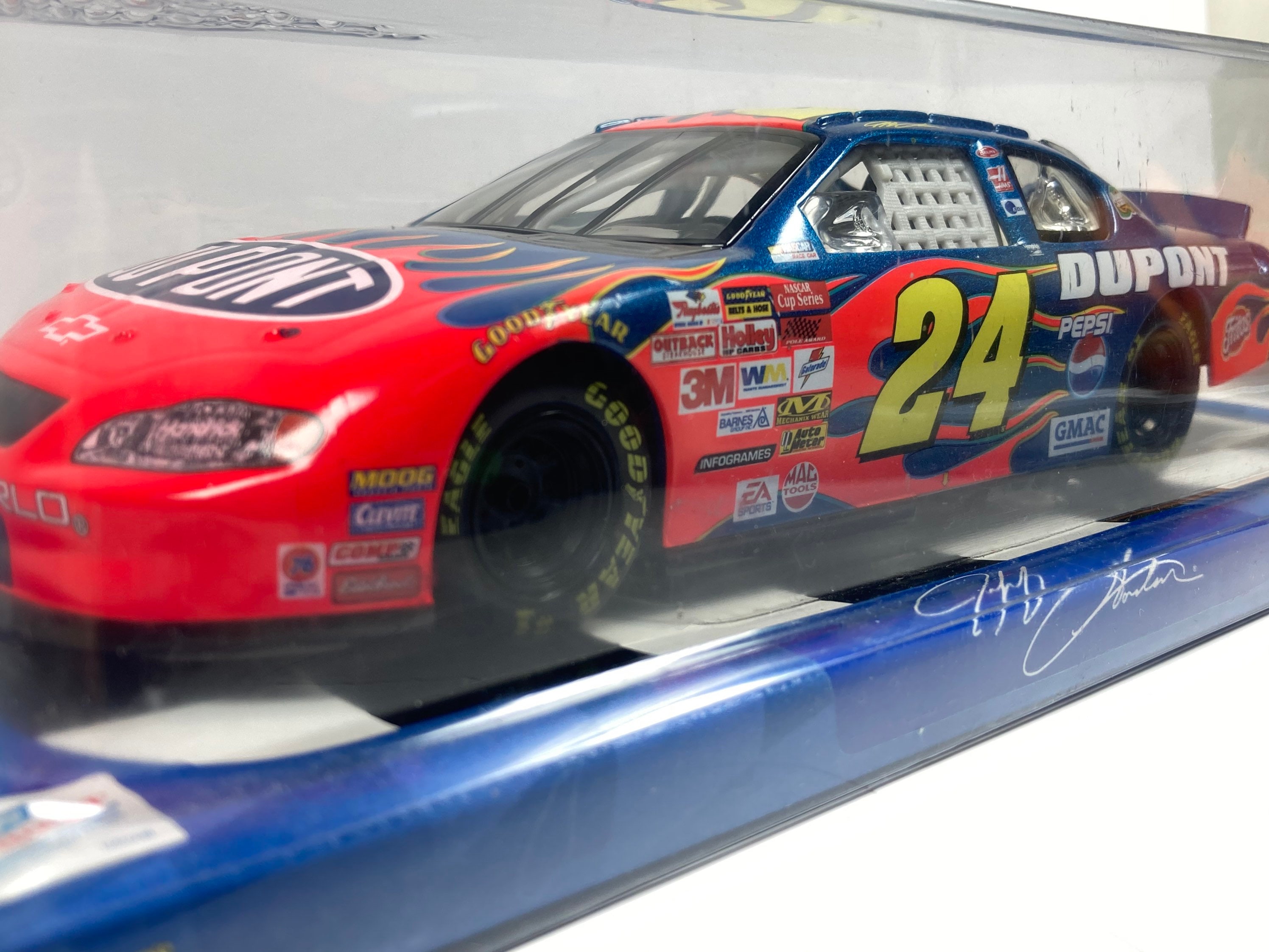 Jeff Gordon 24 Dupont-pepsi NASCAR Chevy With Flames 1/24 Winners ...