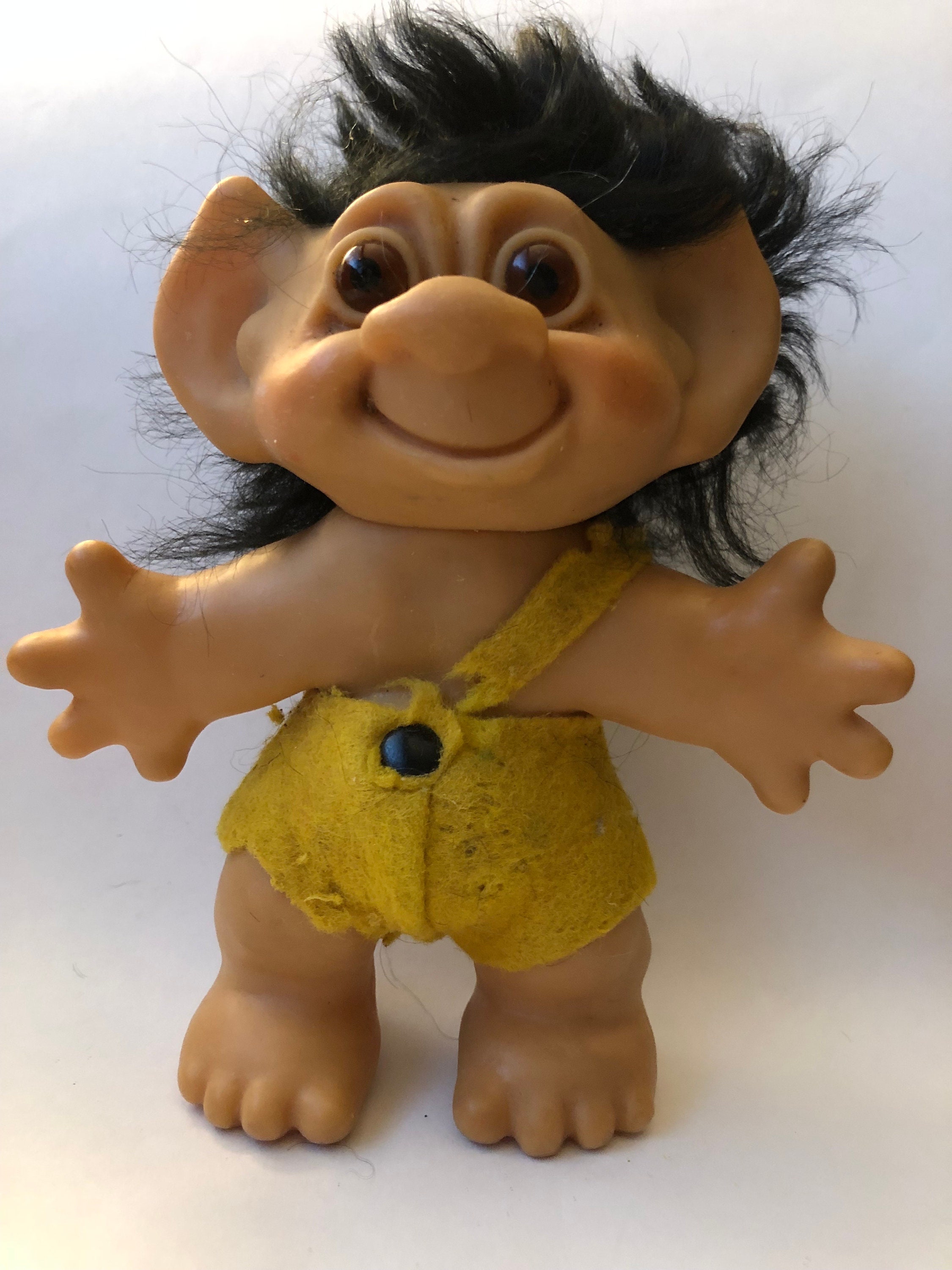 1960s Troll Doll Uneeda Wishnik Vintage Boy Troll Great Condition Free ...