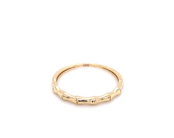 Bamboo Wedding Ring - Etsy
