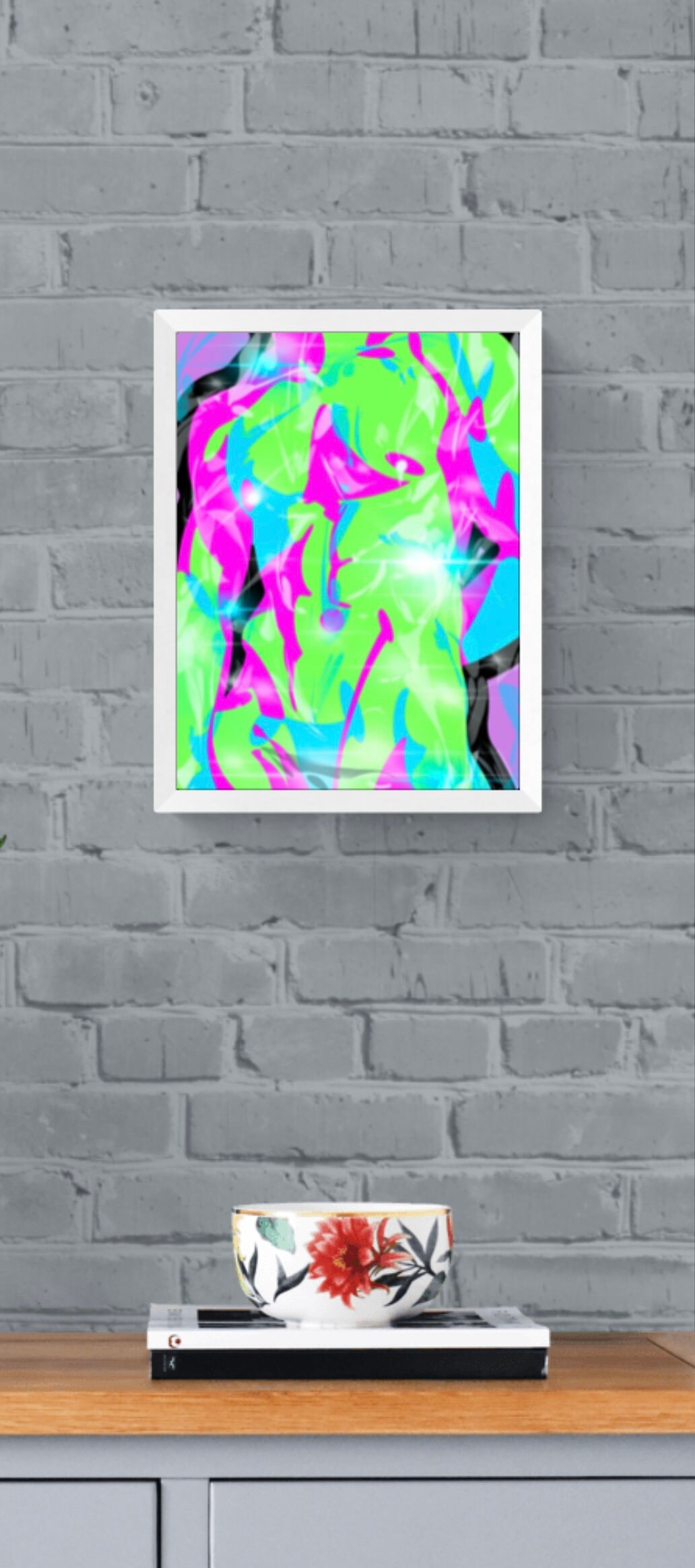 Male Body Pop Art Painting Print Digital Art Wall Art Home - Etsy