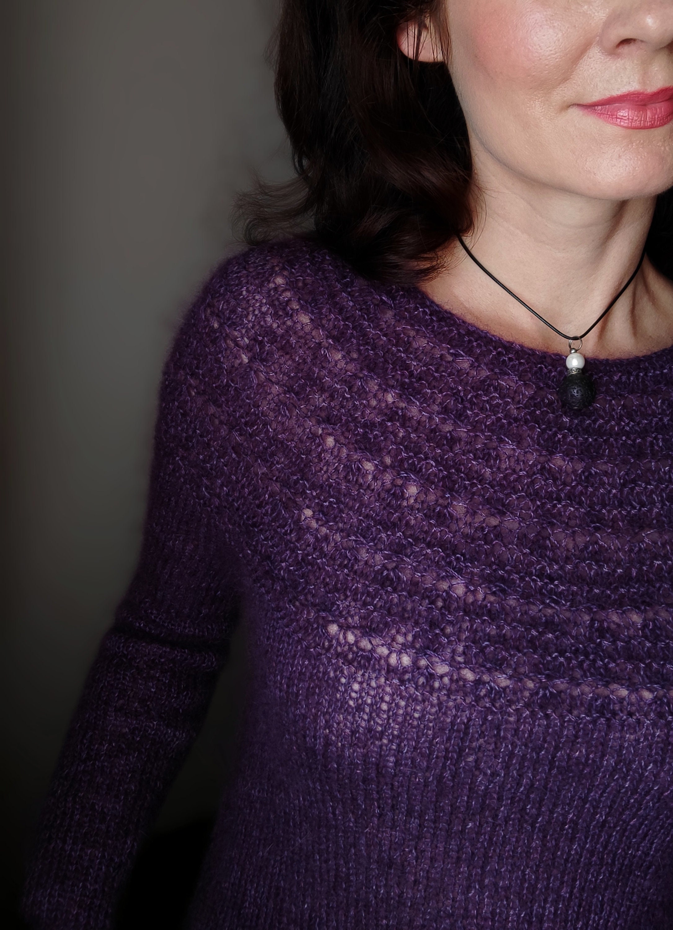 Colibri PDF Pattern Woolycottage, English and Polish, Top-down Sweater ...