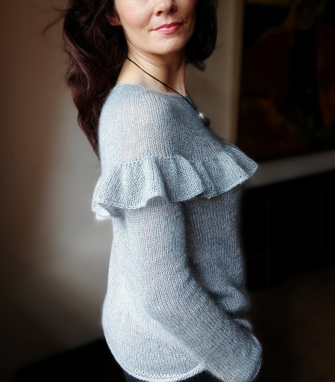 Little Dove PDF Sweater Knitting Pattern Woolycottage, English and ...