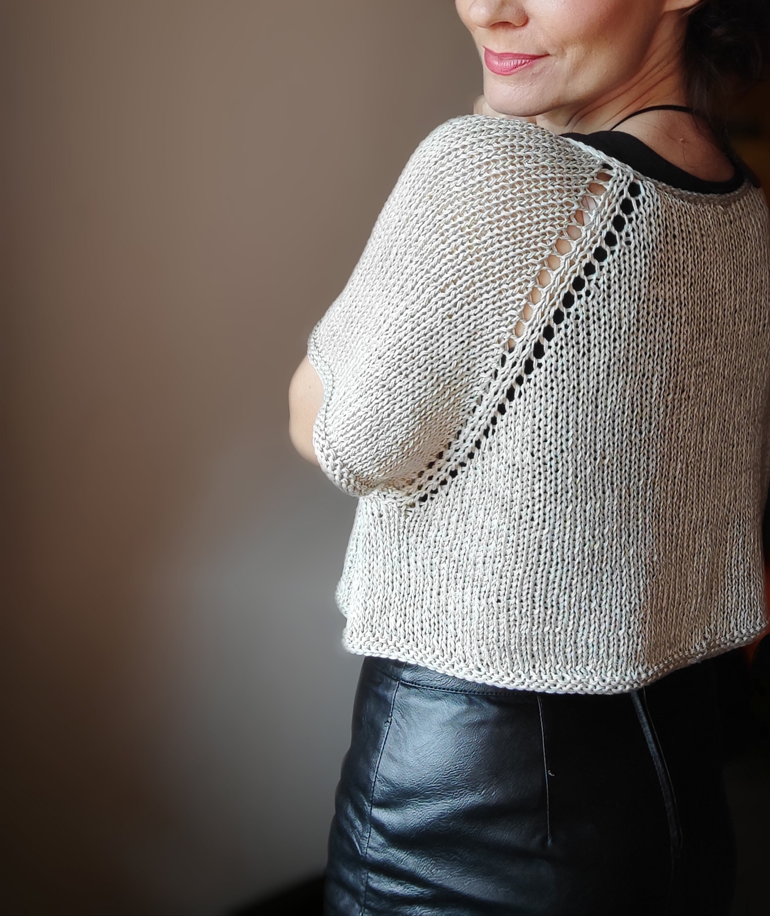 Wzór na sweter od góry na okrągło - Polski i Angielski - Knitting – Top ...