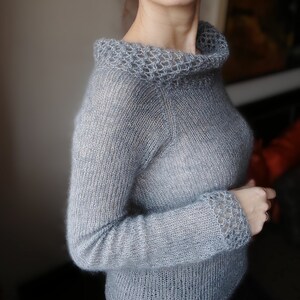 Knitting Pattern - Bottom-up Sweater – in the Round - Pullover Jumper ...