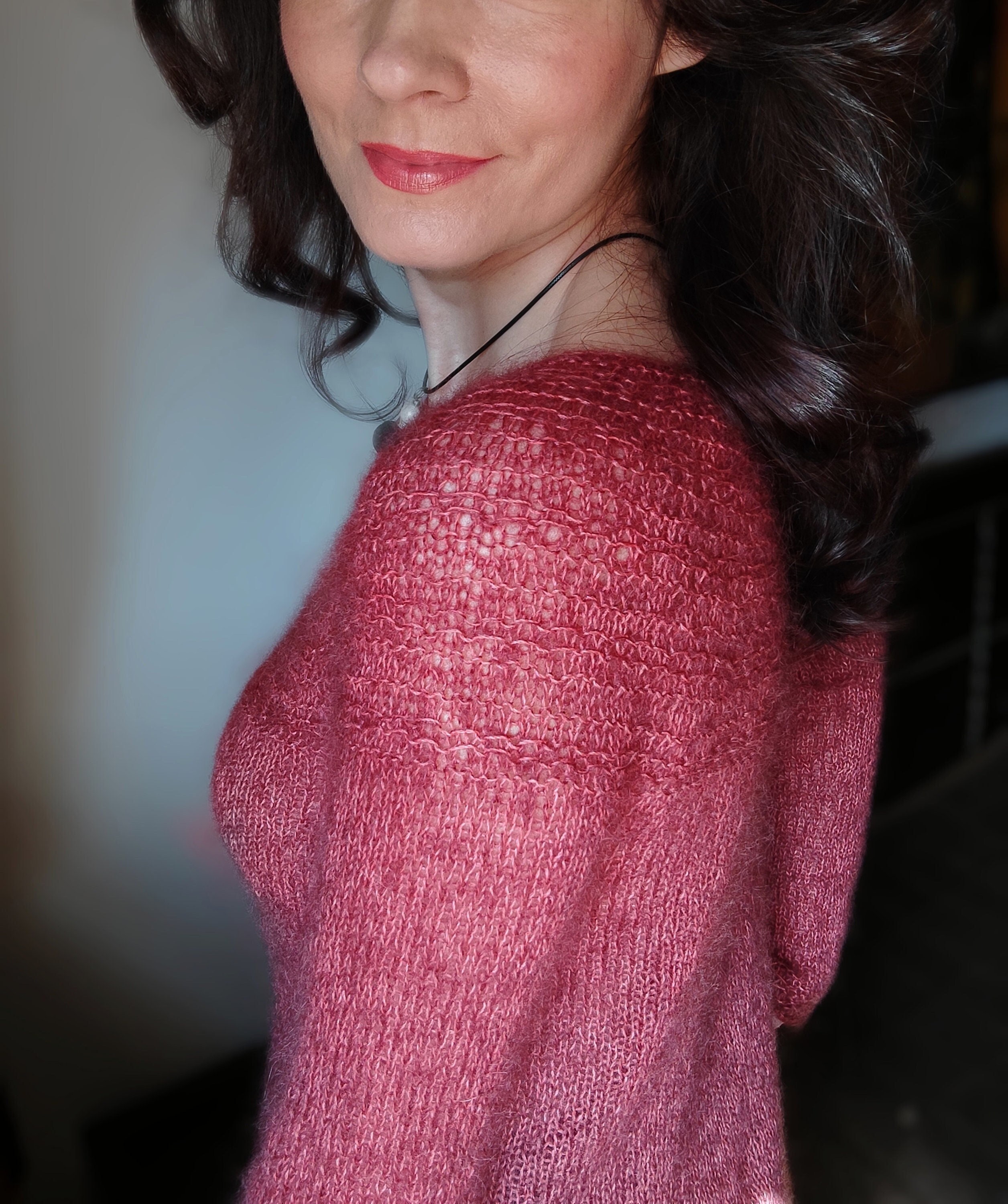 Pretty Robin WoolyCottage Wzór PDF na sweter od góry na okrągło, Polski ...